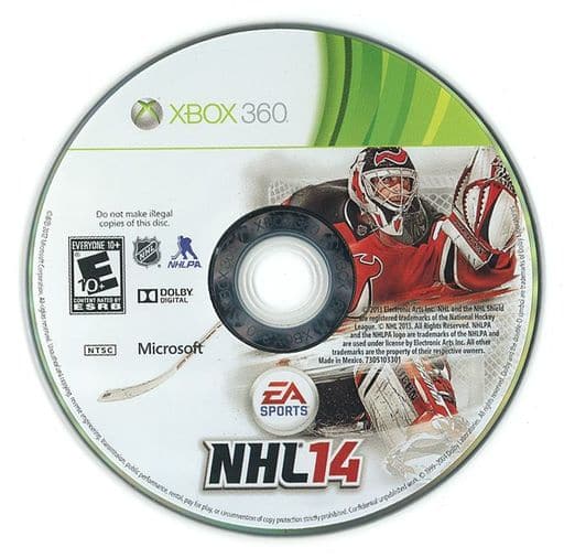 XBOX360 software North American NHL14 (Domestic compatible) (condition ...