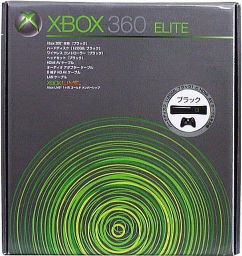Xbox360 console Elite (Status : Box (including inner box) Status ...