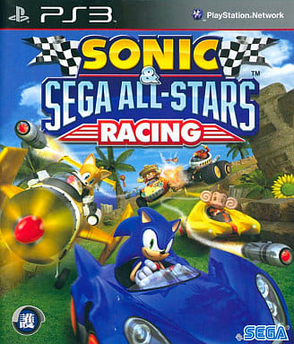 PS3 software Sonic & SEGA ALL-STARS RACING stars racing (Domestic ...