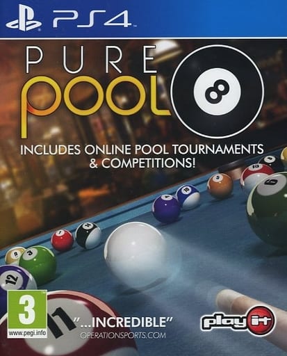PS4 Software EU version Pure Pool (domestic version can be operated ...