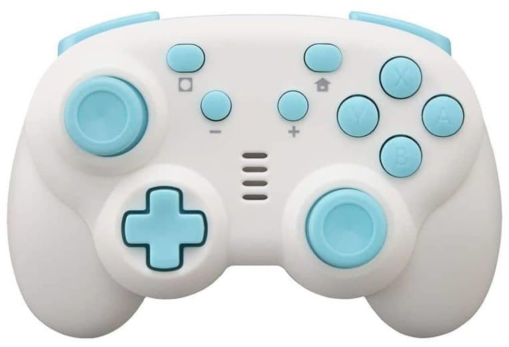 Gyro Controller Mini Wireless Type Cream x Light Blue (Condition : USB ...