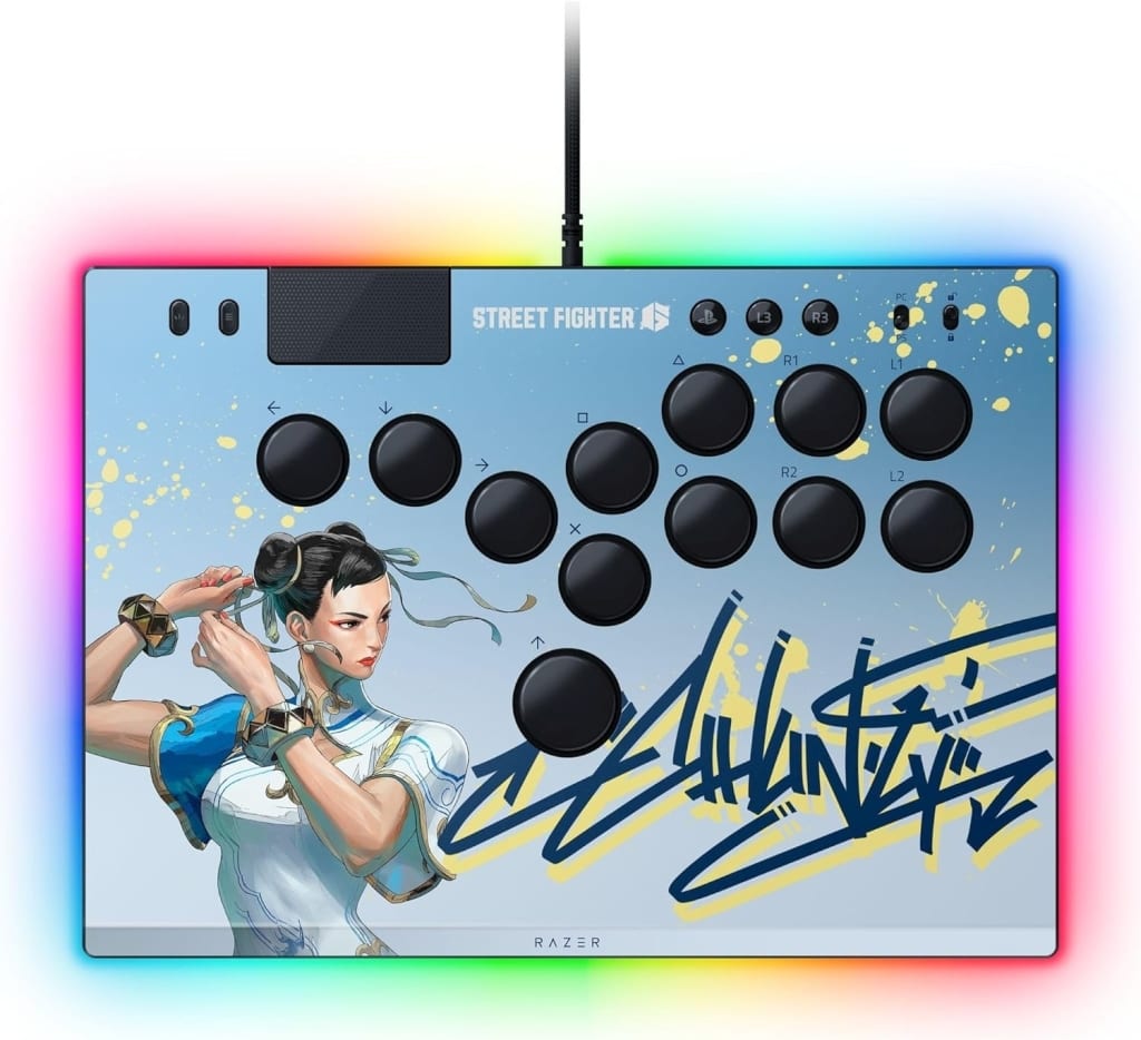 Razer Kitsune Thin Leverless Controller SF6 Chun-Li Edition [RZ06 ...