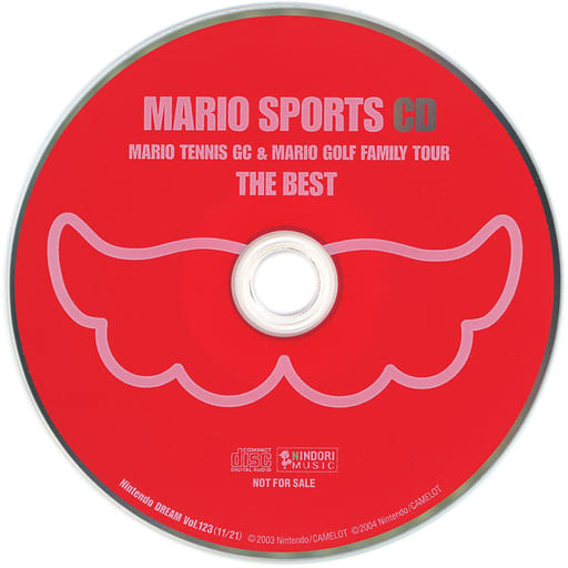 MARIO SPORTS CD:MARIO TENNIS GC&MARIO GOLF FAMILY TOUR THE BEST | Music ...