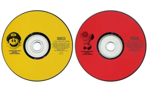 Animated CD SUPER MARIO RPG original sound version (status : disc only ...