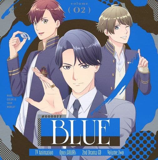 Animated CD Drama CDTV Anime "Opus. COLORS" 2nd drama CD "#0000 FF BLUE ...