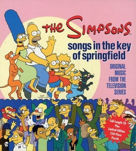 Animated CD The Simpsons : Songs In The Key of Springfield [import ...