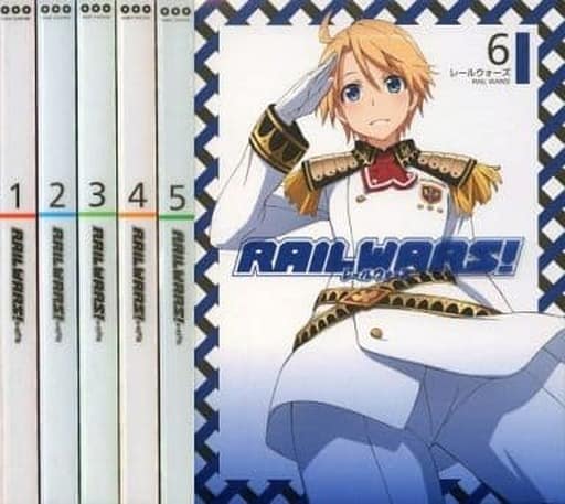 RAIL WARS! First Edition 6 Volume Set (Condition : Clear Sleeve Case is ...