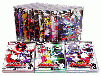 SPECIAL POLICE DEKARANGER Regular Edition 12-Volume Set | Video ...