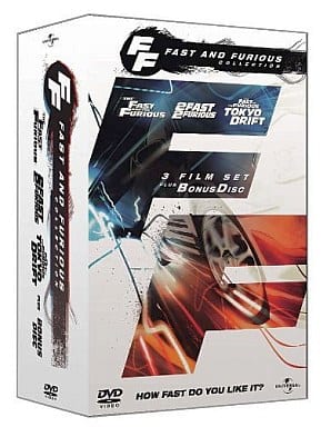 Western DVD Wild Speed trilogy Box | Video software | Suruga-ya.com