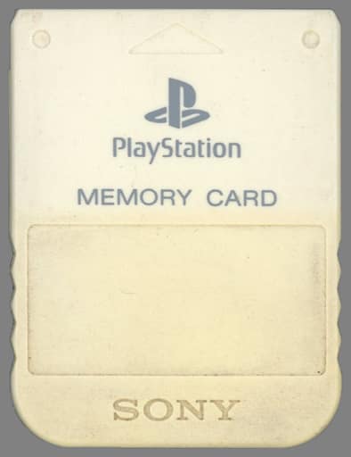 Memory Card (White) (Condition : Body condition is difficult) | Game ...