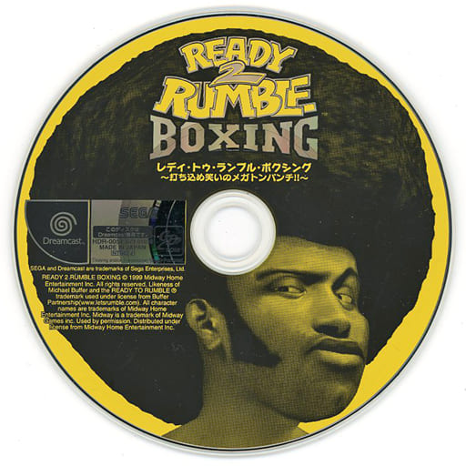 READY2 RUMBLE BOXING ~ SMASH LAUGH MEGA TON PUNCH! ~ (condition : game ...