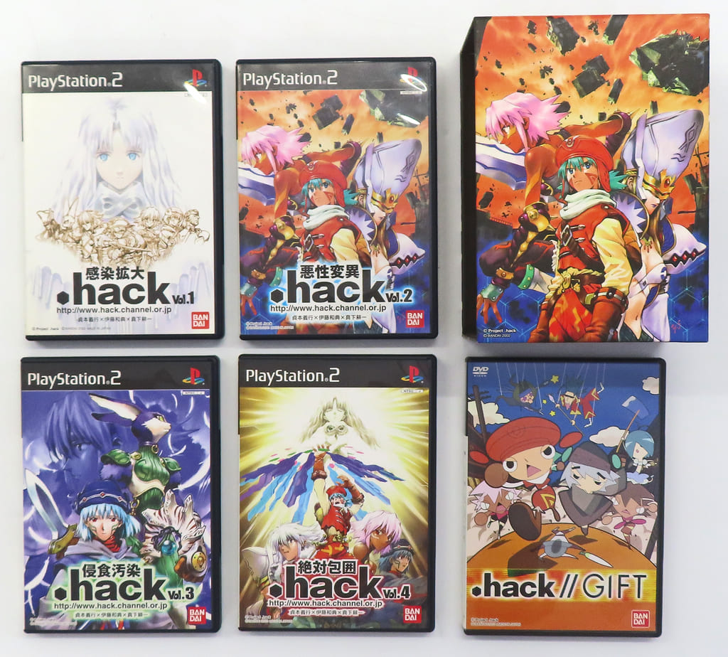 Hack 4-volume + GIFT set | Game | Suruga-ya.com