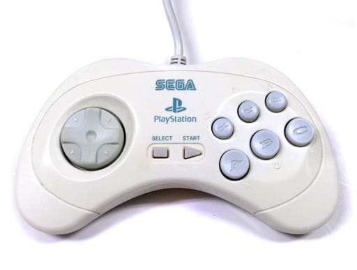 PS2 Hard Reprint Sega Saturn Control Pad, Snow White | Game | Suruga-ya.com