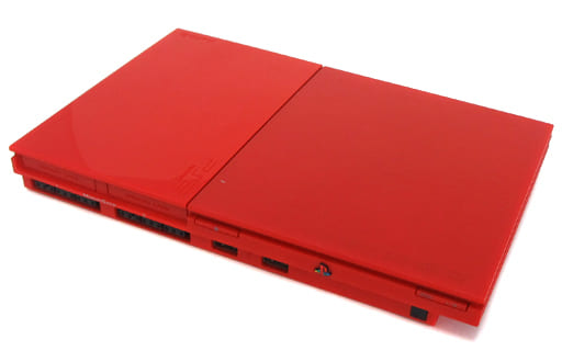 PlayStation 2 main body Sinaver Red (SCPH-90000CR) (Condition : main ...