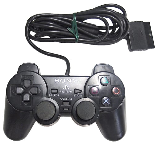 PS2 Hard Analog Controller (DUALSHOCK2) Midnight Black (Condition ...