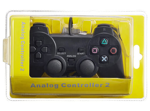 PS2 Hard PlayStation2 compatible analog controller black | Game ...