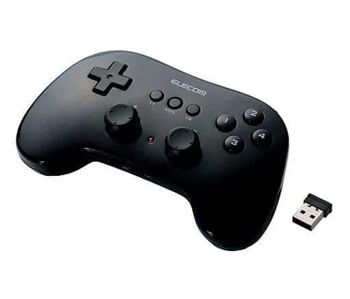 Wireless Gamepad for Elecom PC (12 Buttons / Black) [JC-U3912TBK ...