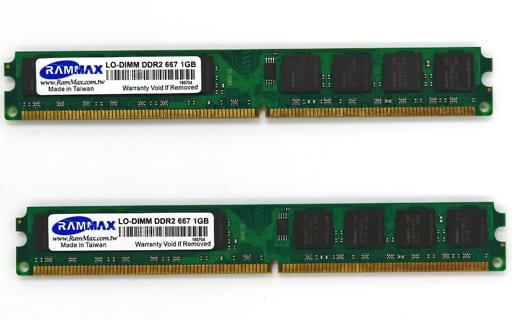 RAMMAX Memory Module for Desktop PC 2 gb (2 x 1 gb) PC2-5300 (DDR2-667 ...