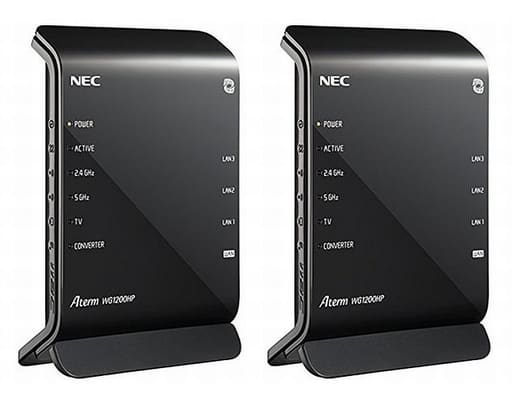 PC hardware NEC WLAN Router AtermWF1200HP Ethernet Converter Set [PA ...