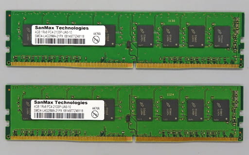 SanMax Technologies Desktop Memory Module 8 gb (2 x 4 gb) [SMD4-U4G28MA ...