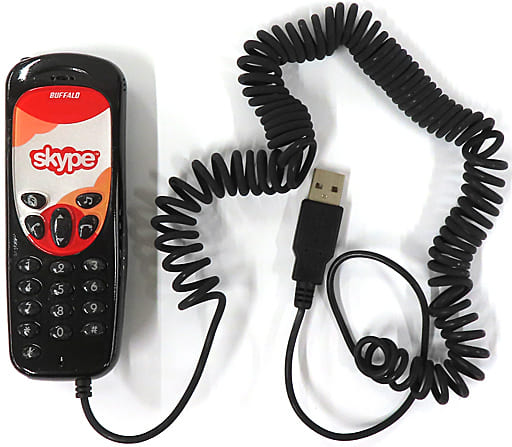 Buffalo USB Skype Phone (Black) [BSKP-U201/BK] | PC | Suruga-ya.com