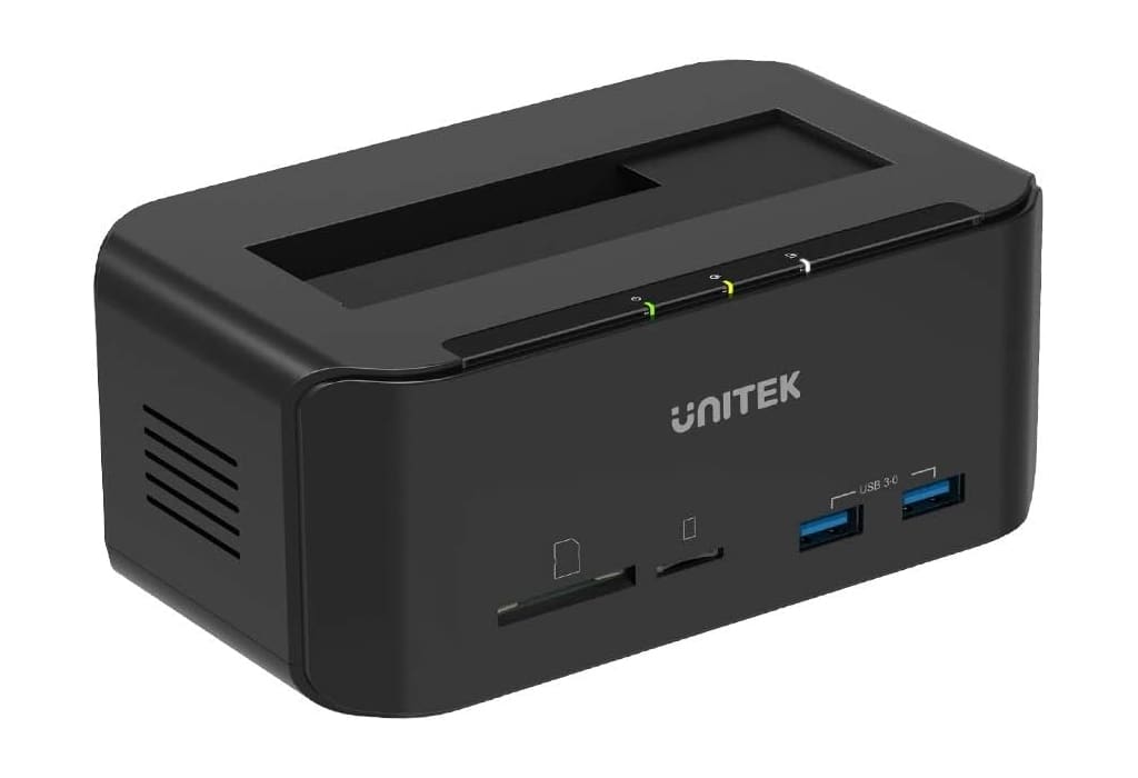 UNITEK USB3.0 to SATA Docking Station with hub and Card Reader[Y-ST03003] | PC | Suruga-ya.com