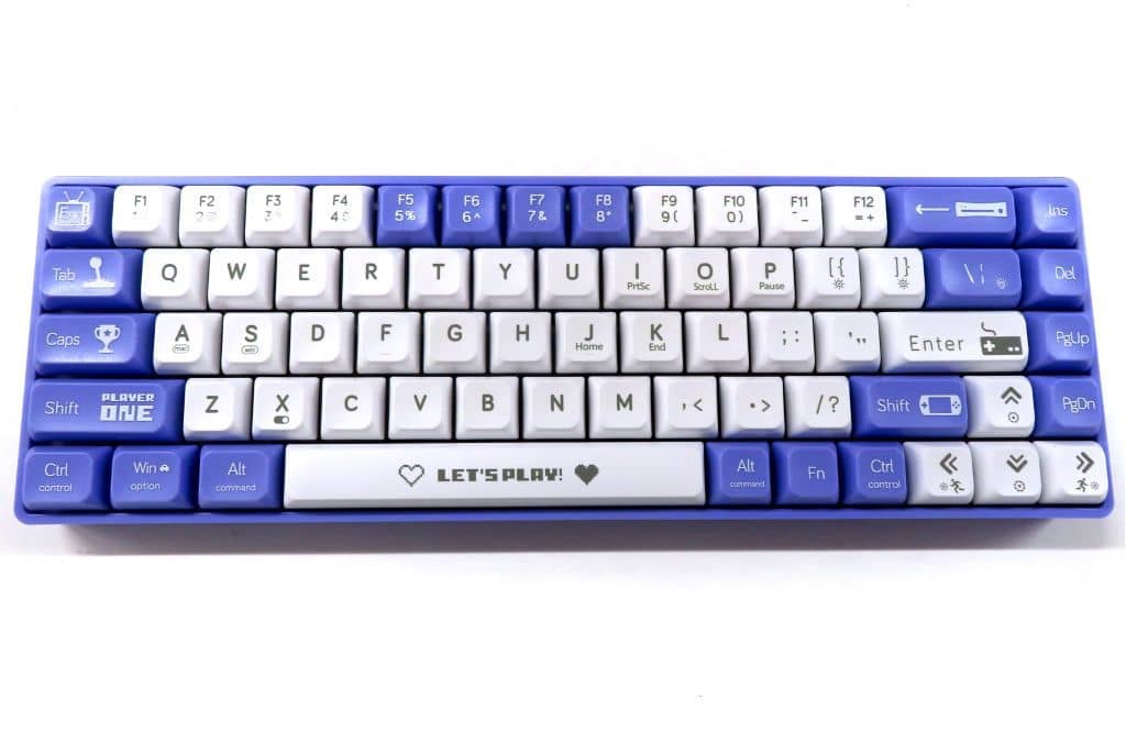 AJAZZ Wired Mechanical Gaming Keyboard (Purple / White) [AK680] | PC ...