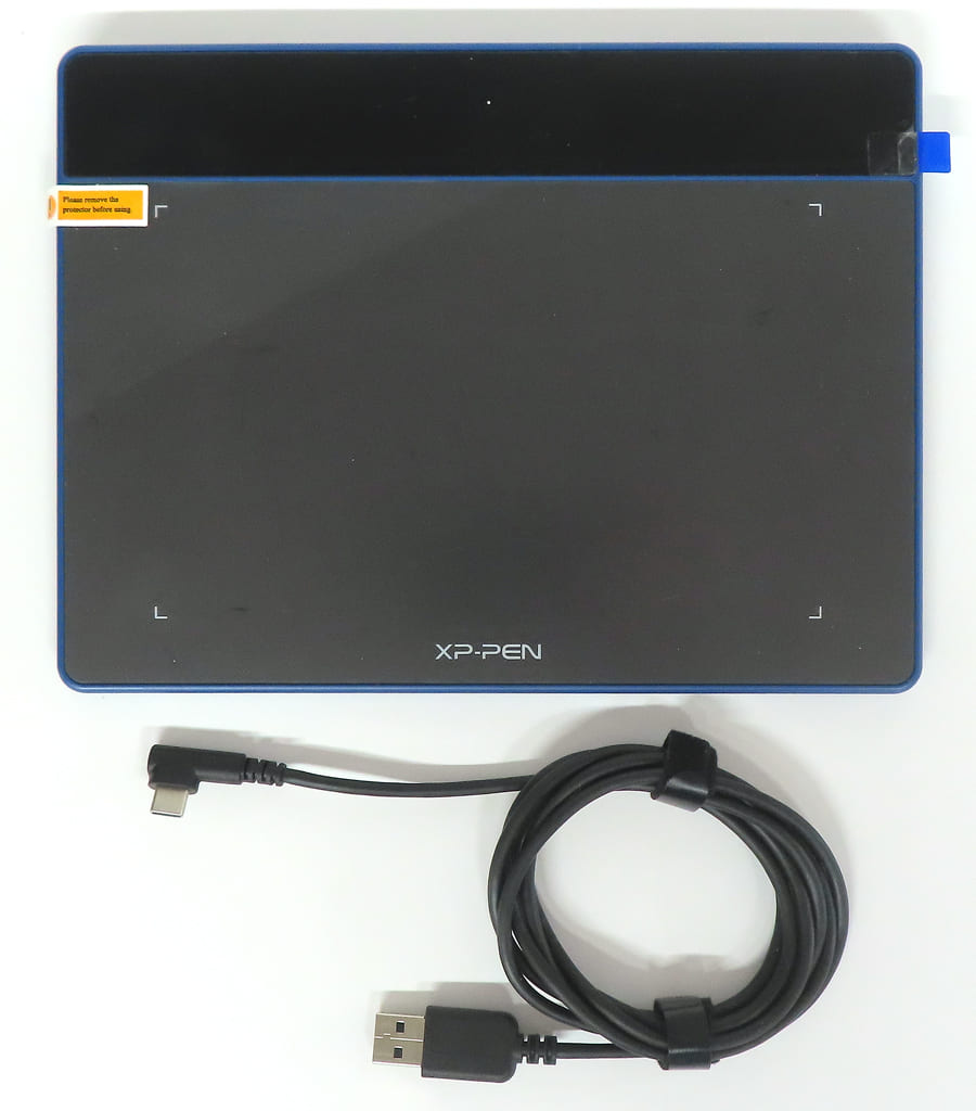 PCハード XP-PEN ペンタブレット Deco Fun S (スペースブルー) [Deco Fun S BE](状態：本体＋USBケーブル ...