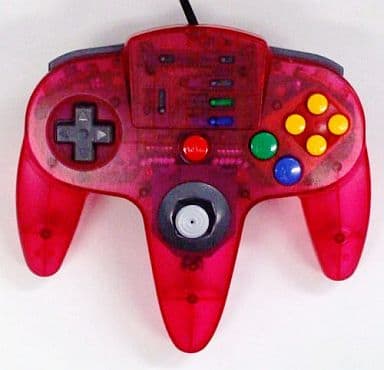 Nintendo 64 Hard ASCII Pad 64 (Clear Pink) | Game | Suruga-ya.com