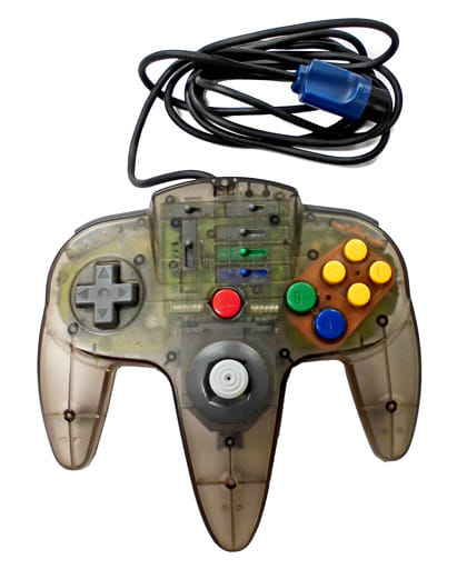 Nintendo 64 Hard ASCII Pad 64 (Clear Black) | Game | Suruga-ya.com
