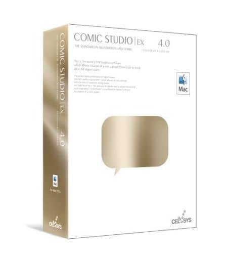 COMIC STUDIO EX 4.0 for Mac (Condition : Material collection CD-ROM missing) | PC | Suruga-ya.com