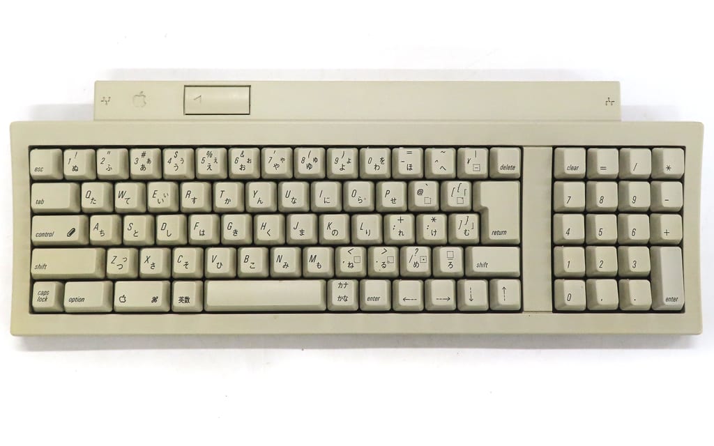 Apple Keyboard II (Japanese) [M0487] (Condition : Connection cable is ...