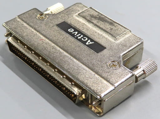 Justy SCSI-3 Active Terminator (D-sub Half Pitch 68-pin / Male) [EST ...