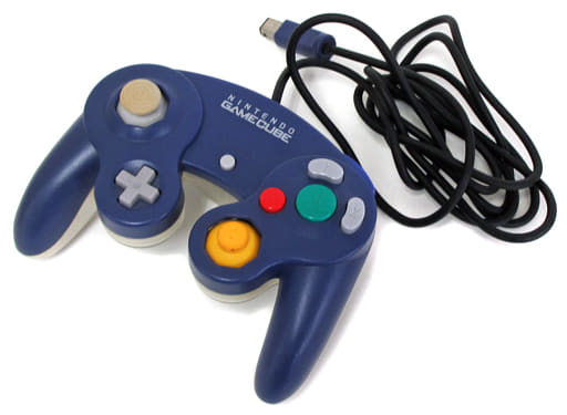 Controller (Violet & Clear) Game Cube only (Condition : Difficult body ...