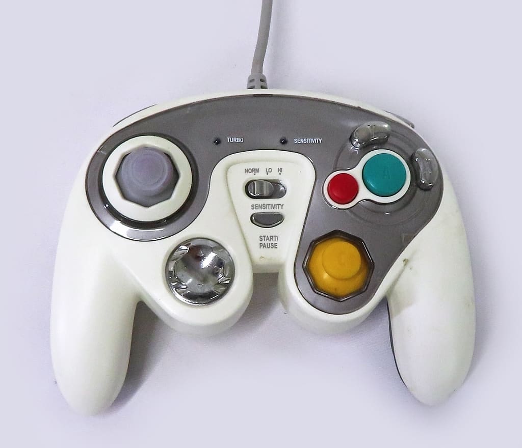 Vibration rapid-fire Controller White for NGC (Condition : Difficult ...