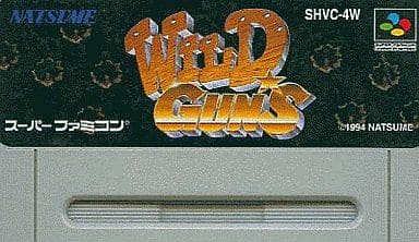 Super Famicom Software Wild Guns (Condition : Box / Instruction Manual ...