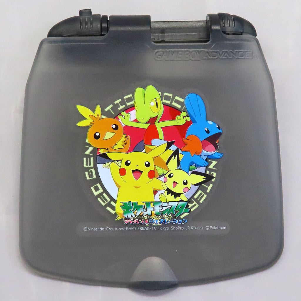 GBA Screen Cover Advanced Pocket Monsters (Black) | Game | Suruga-ya.com