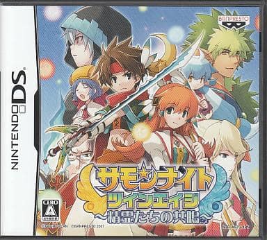 Nintendo DS Software SUMMON NIGHT : Twin Age : The Resonance of Spirits ...