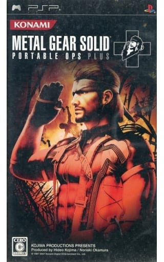 PSP software METAL GEAR SOLID PORTABLE OPS + [DX Pack] (Condition ...