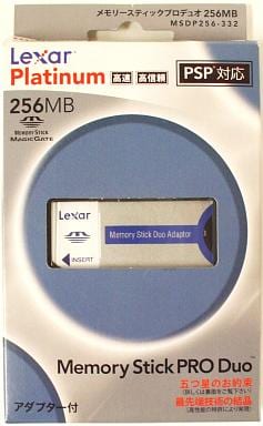 PSP hardware Memory Stick Pro Duo 256 mb | Game | Suruga-ya.com