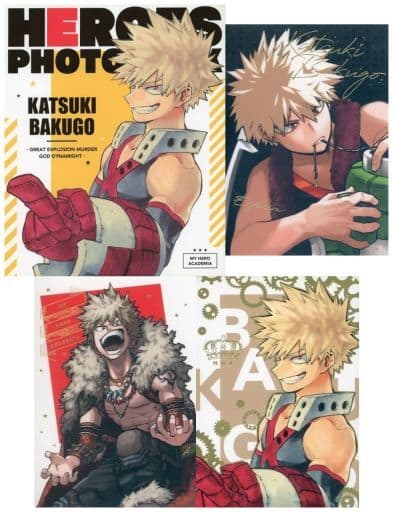 With Appendix) 『 MY HERO ACADEMIA 』 HEROES PHOTO BOOK - KATSUI BAKUGO ...