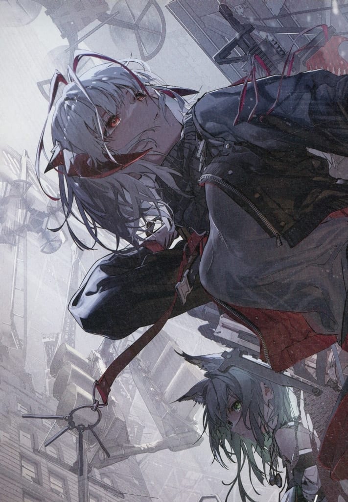 Anime Mook PC and smartphone game books ARKNIGHTS ILLUSTRATION ...