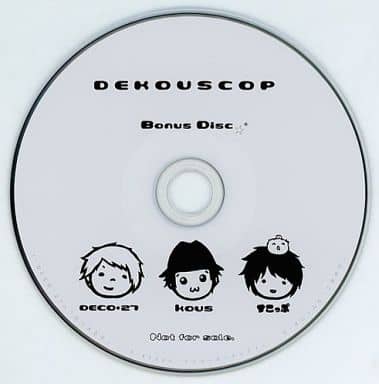 Dojin music CD-software DEKOUSCOP Bonus Disc / DEKOUSCOP | Doujin ...