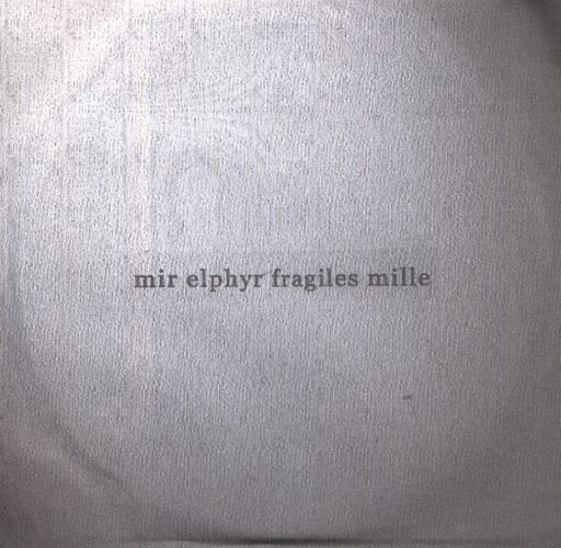 Mir elphyr fragiles mille [new package version] / anecdote | Doujin ...