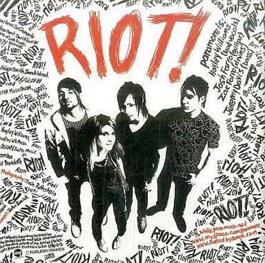 Imported Western music CDs Paramore / RIOT! [Import Version] | Music ...