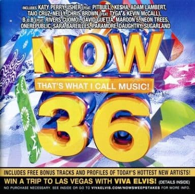 Imported Western music CDs VARIOUS ARTISTS / NOW THAT'S WHAT I CALL MUSIC 36 [import version ...