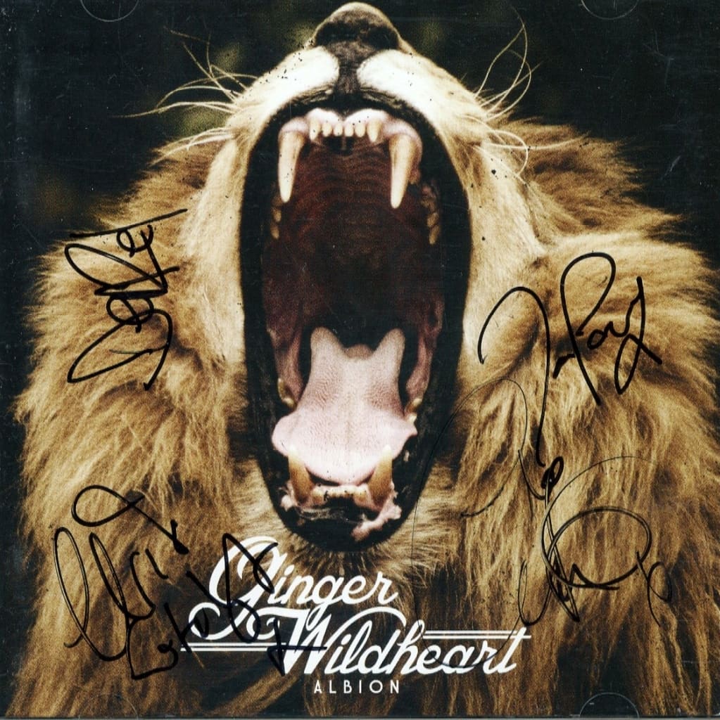 GINGER WILDHEART / ALBION (import edition) (with signature) | Music ...