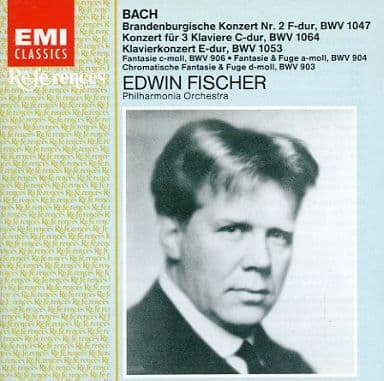 EDWIN FISCHER / BACH : KONZERTE CONCERTOS [imported edition] | Music ...