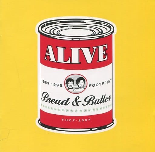 Japanese music CDs Bread & Butter / ALIVE-1969 ~ 1996 Footprint ...