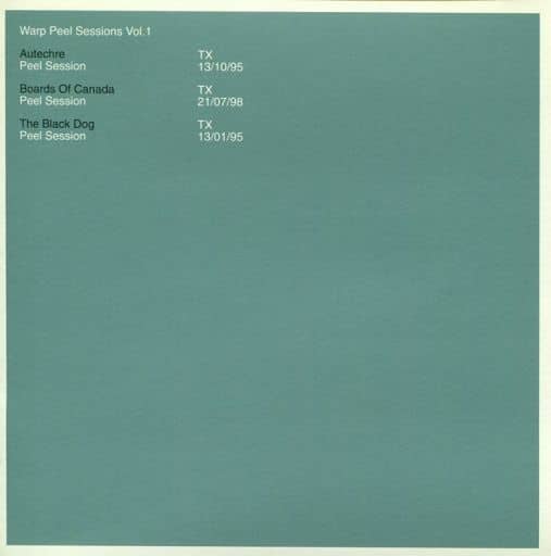 Western music CDs Oteka / Warp Peel Sessions Vol. 1 | Music software ...